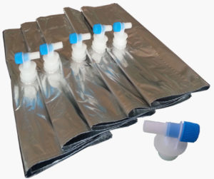 BIB packing with spout aseptic bag in box