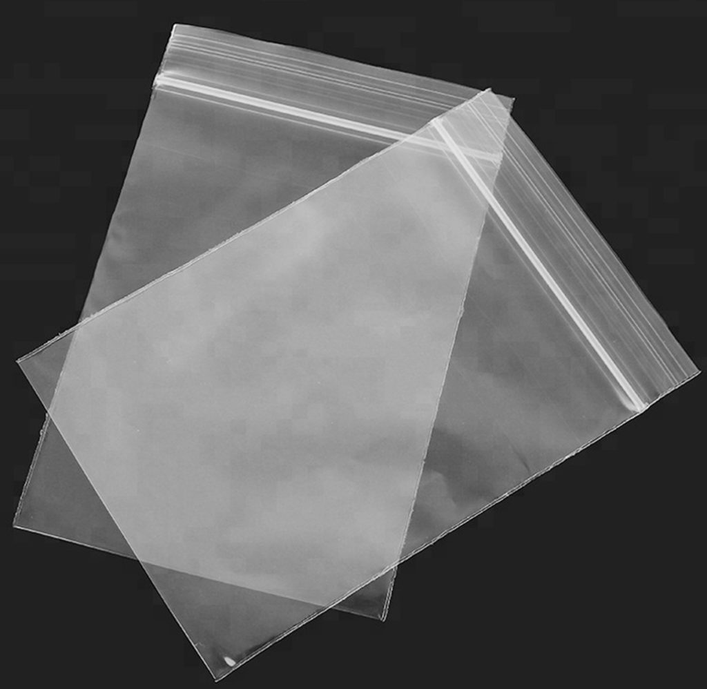 LDPE ziplock bag grip seal bag zip lock bag